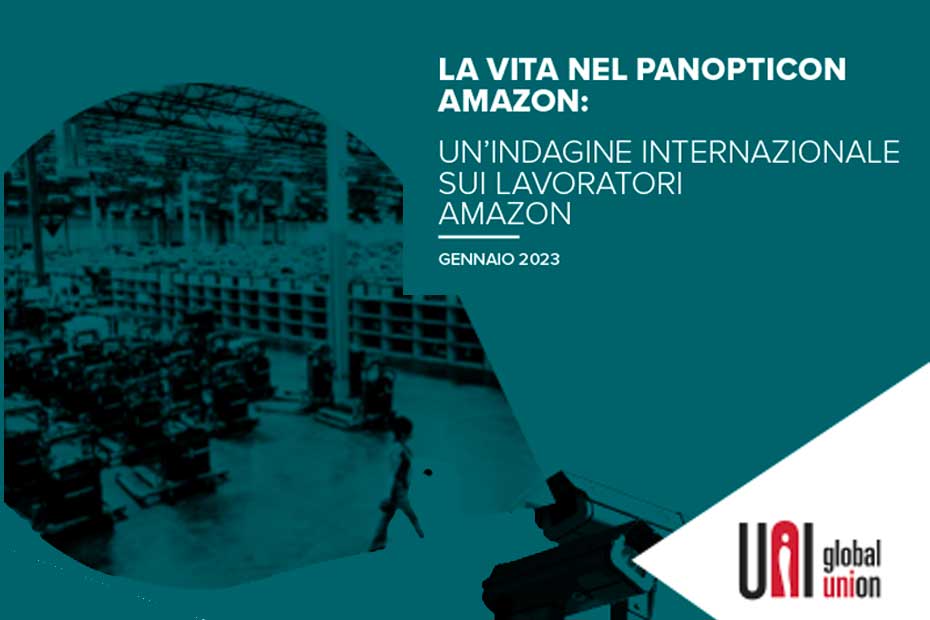 AMAZON, INDAGINE INTERNAZIONALE UNI GLOBAL UNION - NIdiL CGIL