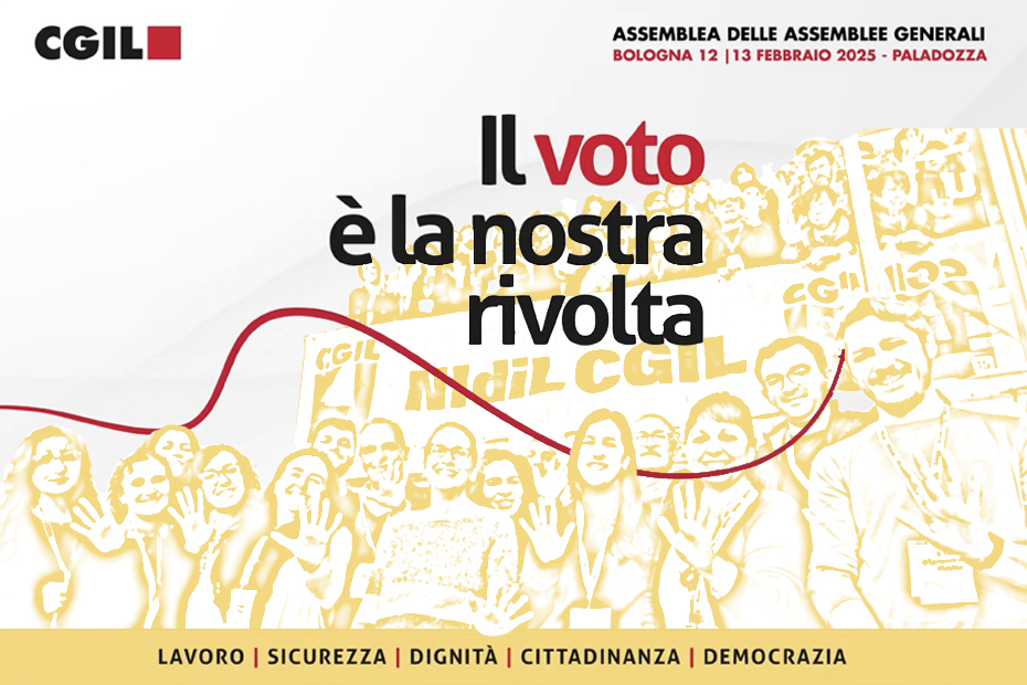 REFERENDUM, IL VOTO È LA NOSTRA RIVOLTA - NIdiL CGIL